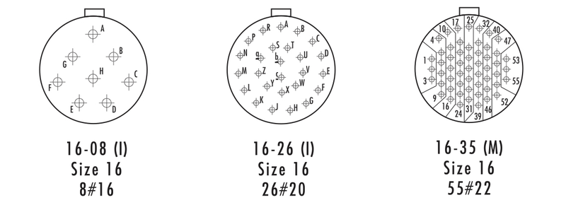 Deutsch Autosport Size 16 Pin Connectors