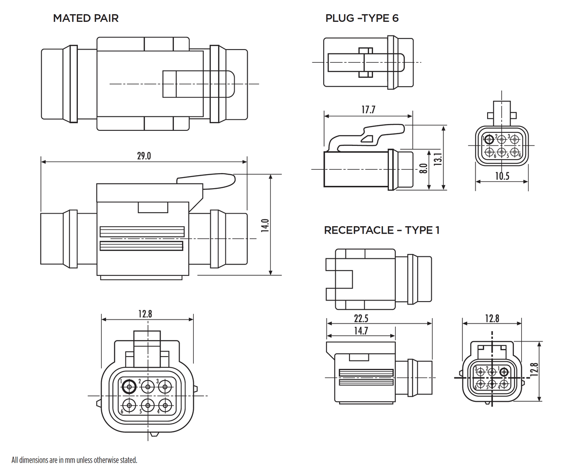 ASC Connector | Deutsch Autosport Thermoplastic Connector